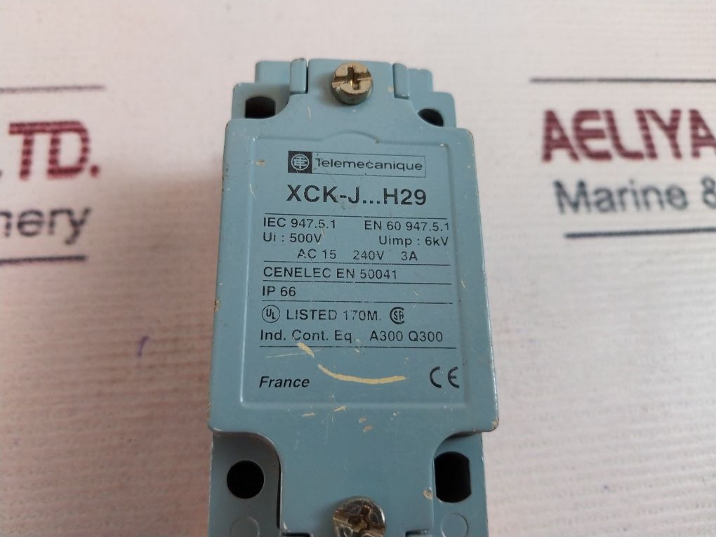 Telemecanique Xck-J…H29 Limit Switch 6kv - Aeliya Marine