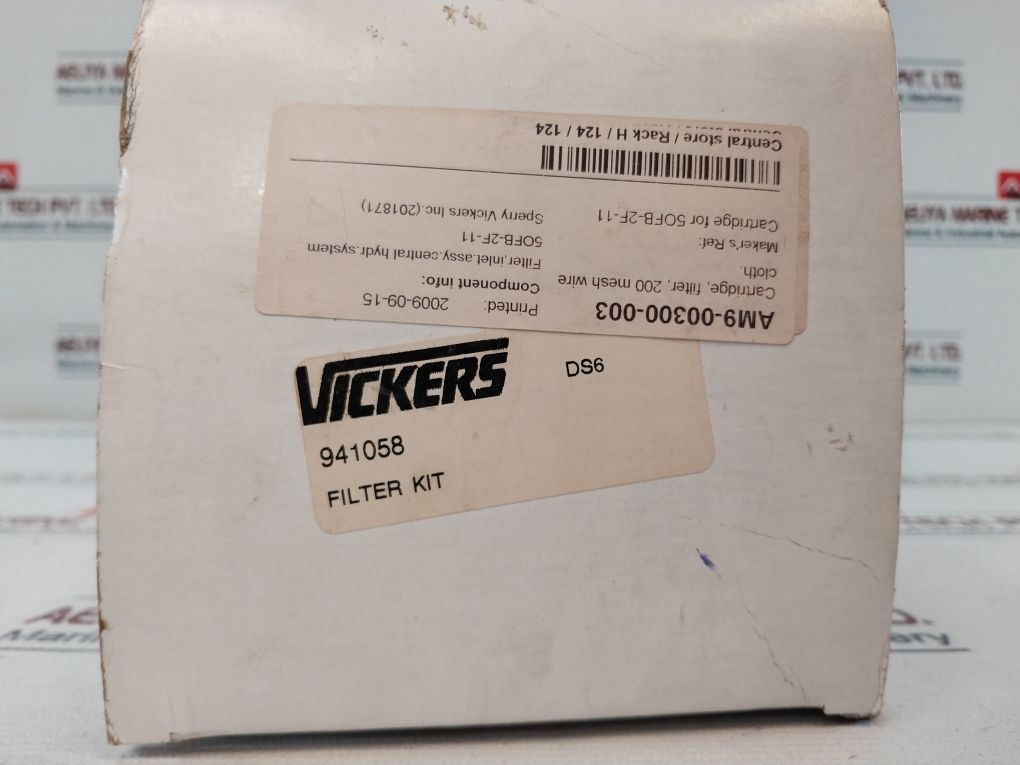 Vickers 941058 Cartridge Filter - Aeliya Marine