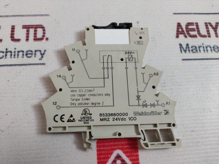 Weidmuller Mrz 24vdc 1co Relay Module - Aeliya Marine