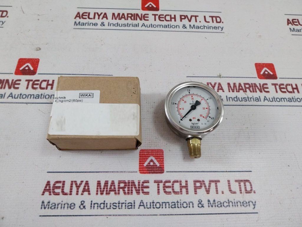 Wika 213.53.063 Pressure Gauge - Aeliya Marine