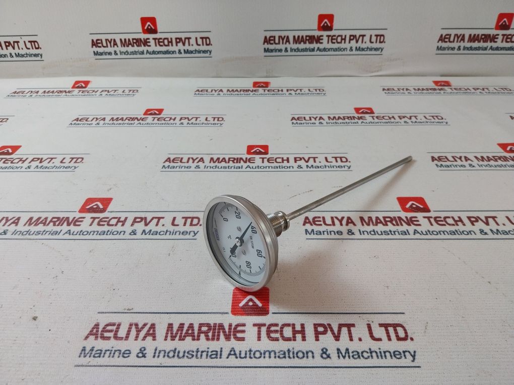 Wika A5401/2 Temperature Gauge 0 To 100 °c - Aeliya Marine