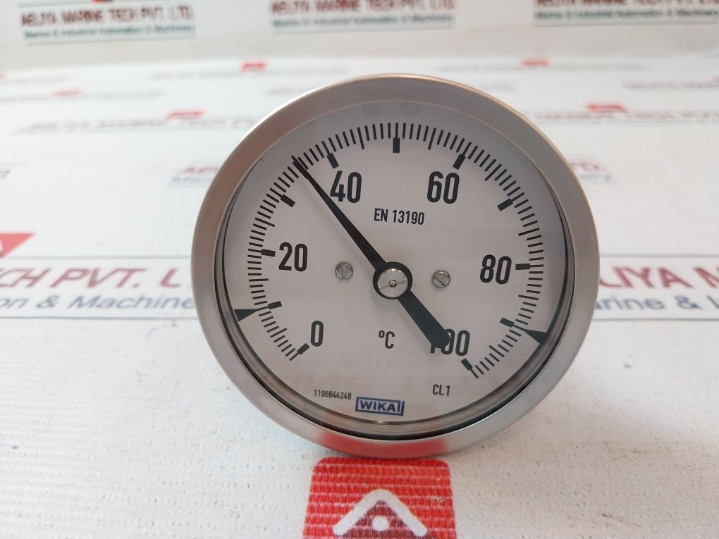Wika A5401/2 Temperature Gauge 0 To 100 °c - Aeliya Marine