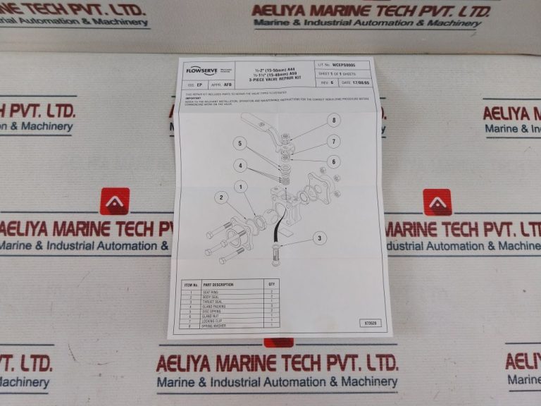 Worcester Controls 10ark44-tt 3-piece Valve Repair Kit - Aeliya Marine