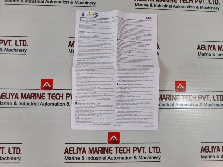 Abb Rb1374801 Circuit Breaker - Aeliya Marine