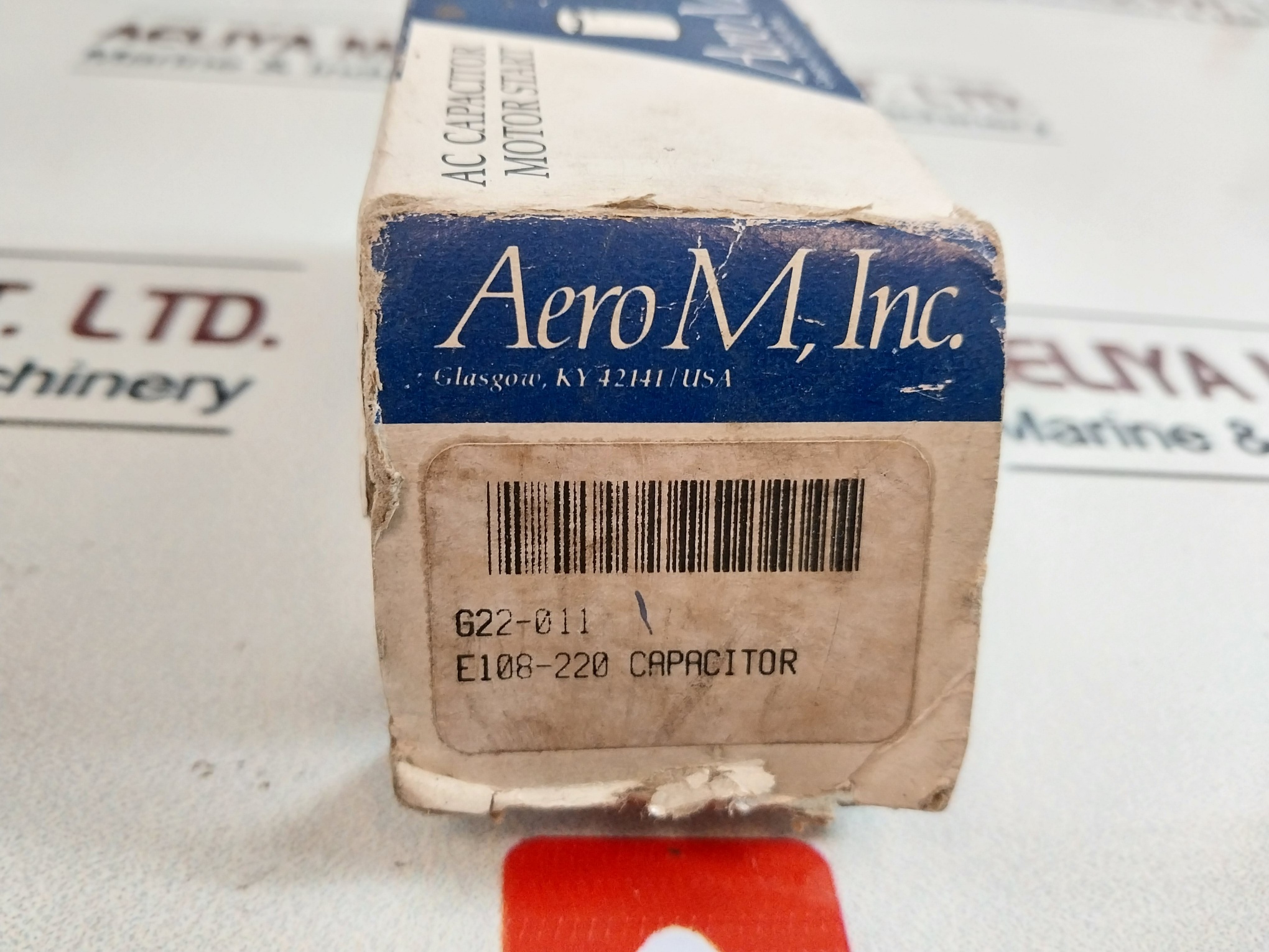 Aero M 108-130mfd Capacitor 220vac - Aeliya Marine