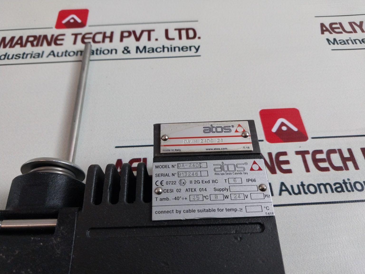 Atos Dha-0711/m/mv 22 Hydraulic Directional Solenoid Valve - Aeliya Marine