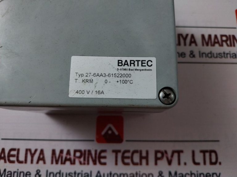 Bartec 27-6aa3-61522000 Temperature Controller - Aeliya Marine