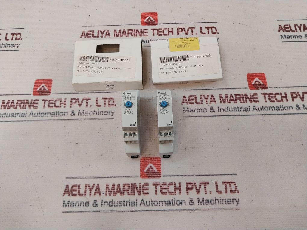 Crouzet Mur1 Timer Relay 0,1s-100h - Aeliya Marine