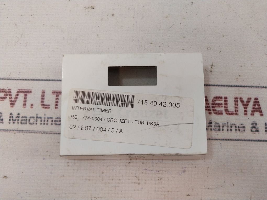 Crouzet Mur1 Timer Relay 0,1s-100h - Aeliya Marine