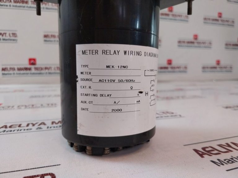 Daiichi Mek-12 Nc Meter Relay - Aeliya Marine