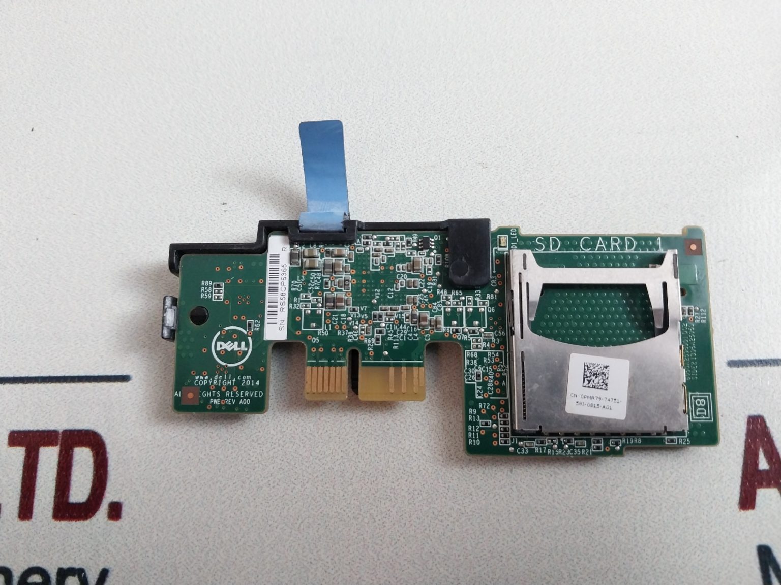 Dell 6050a2595901 Dual Sd Flash Card Reader Module - Aeliya Marine