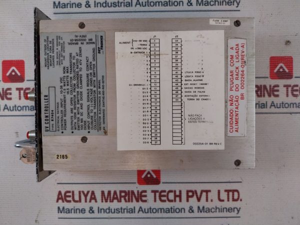 Det-tronics R7404 Uv Controller Flame Detection System 10-38 Vdc ...