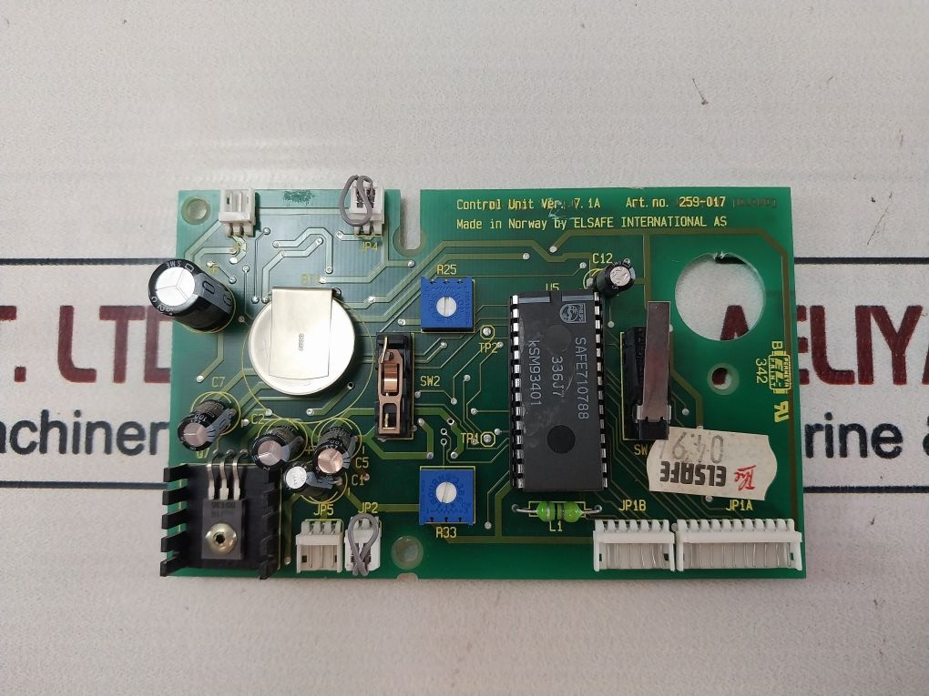 Elsafe 259-017 Control Unit - Aeliya Marine