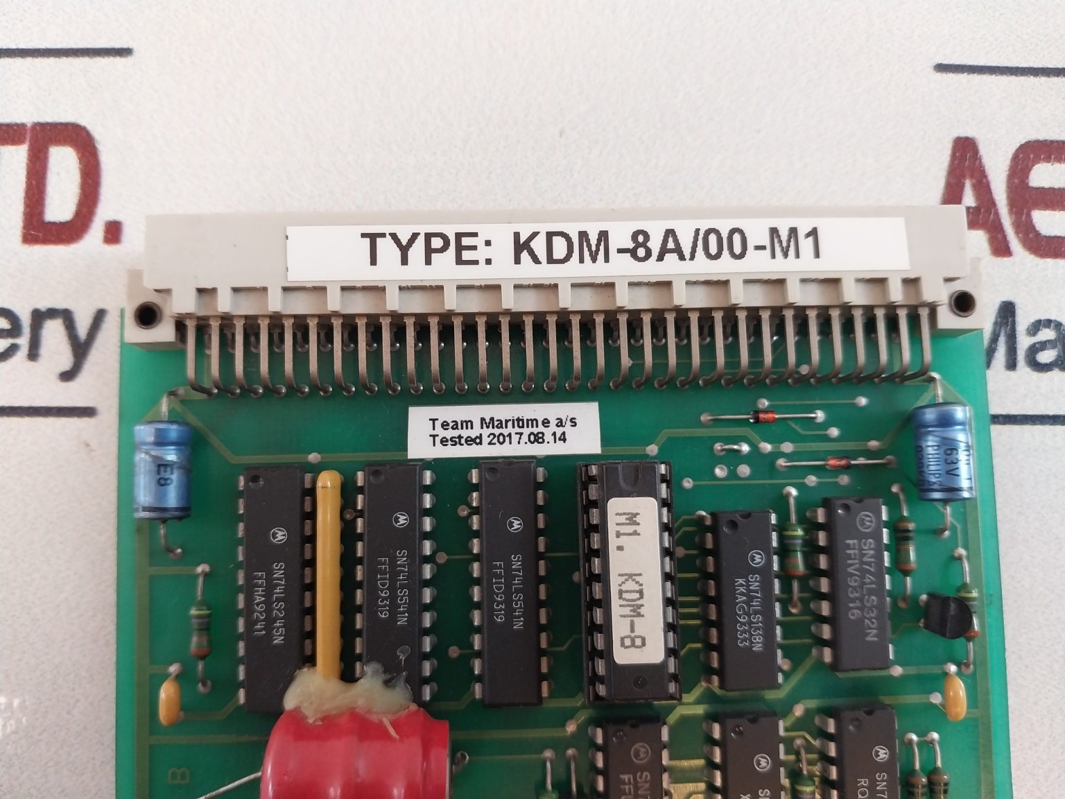 Kongsberg 7252-075.0001 Pcb Card - Aeliya Marine