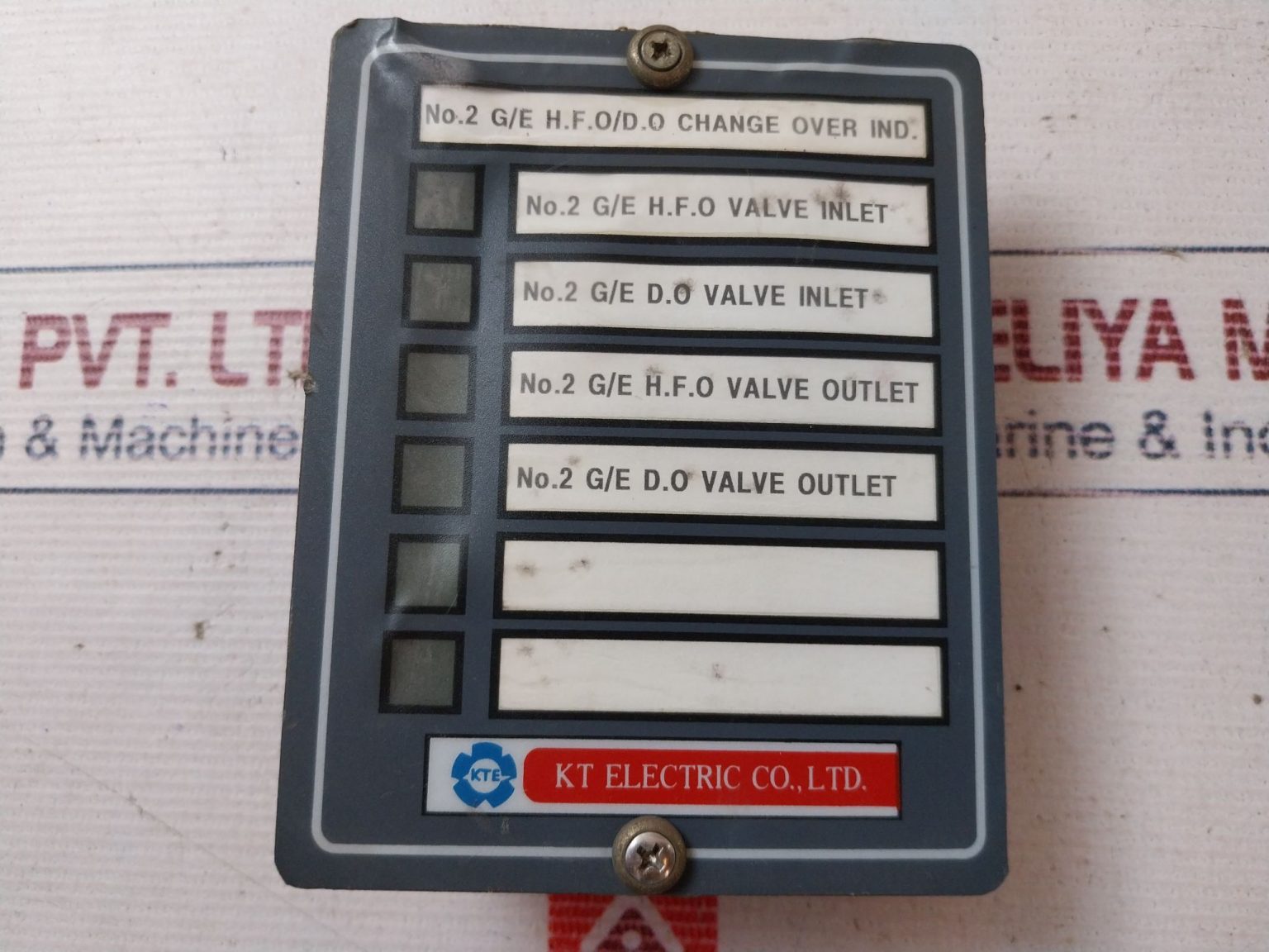 Kt Electric Kt-gsl-6 Indiction Panel - Aeliya Marine