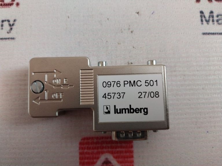 Lumberg 0976 Pmc 501 Profibus Connector - Aeliya Marine