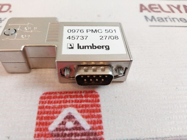 Lumberg 0976 Pmc 501 Profibus Connector - Aeliya Marine