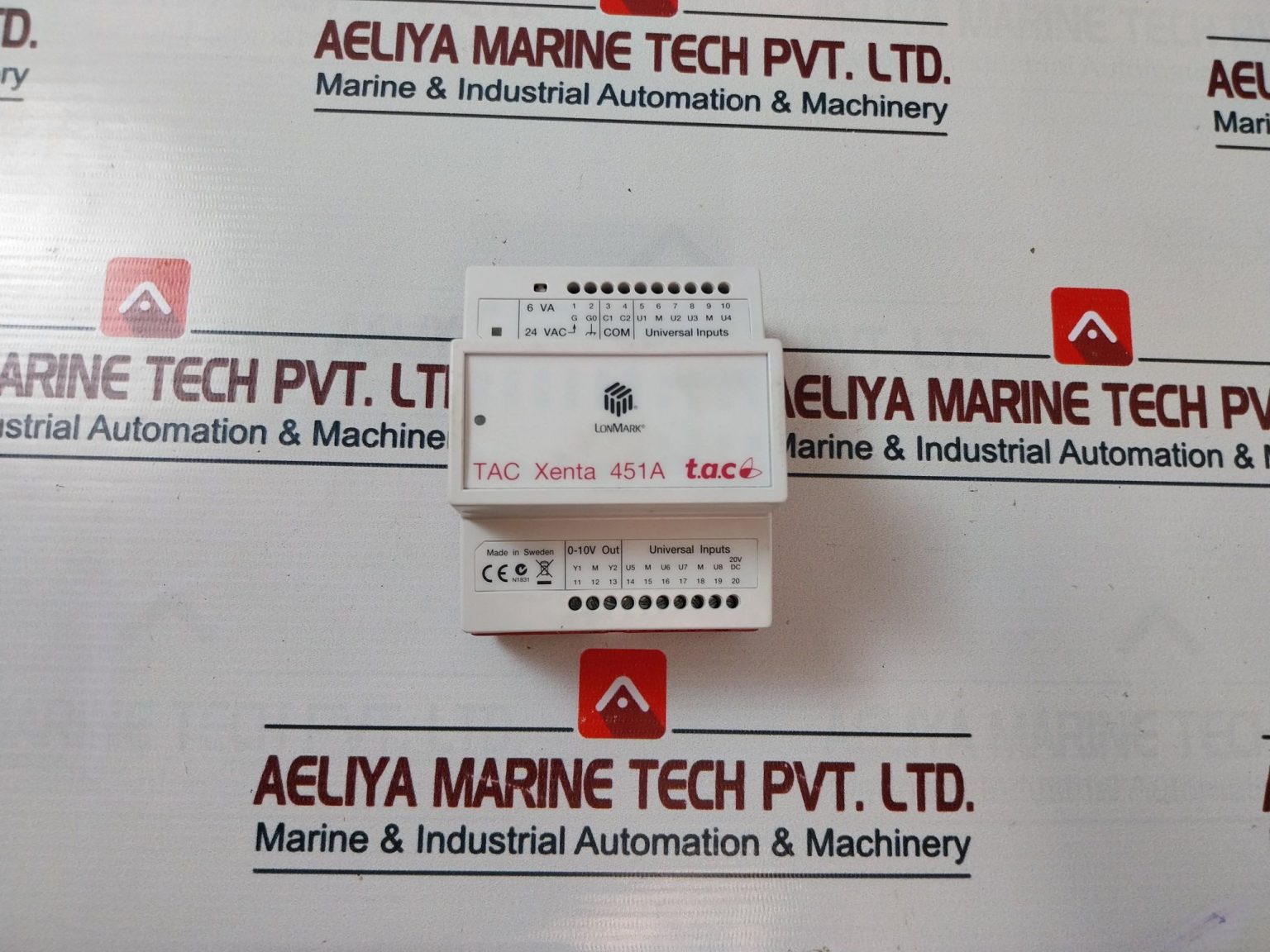 Lonmark Tac Xenta 451a Universal I/o Module 20v Dc - Aeliya Marine