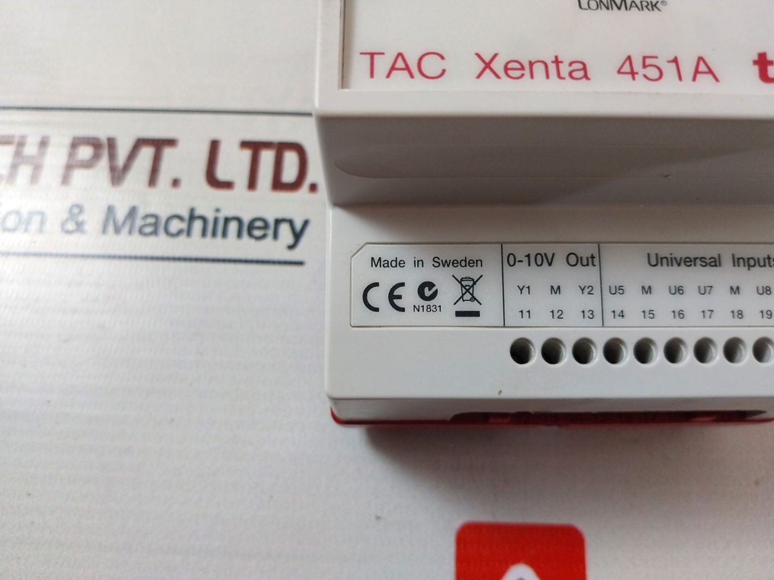 Lonmark Tac Xenta 451a Universal I/o Module 20v Dc - Aeliya Marine