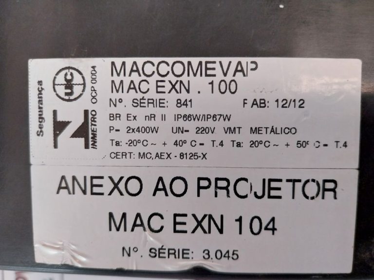 Maccomevap Rvsi 400 Ai Ig Ignitron - Aeliya Marine