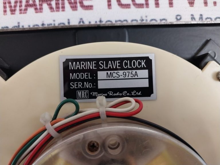 Marine Radio Mcs-975a Marine Slave Clock - Aeliya Marine