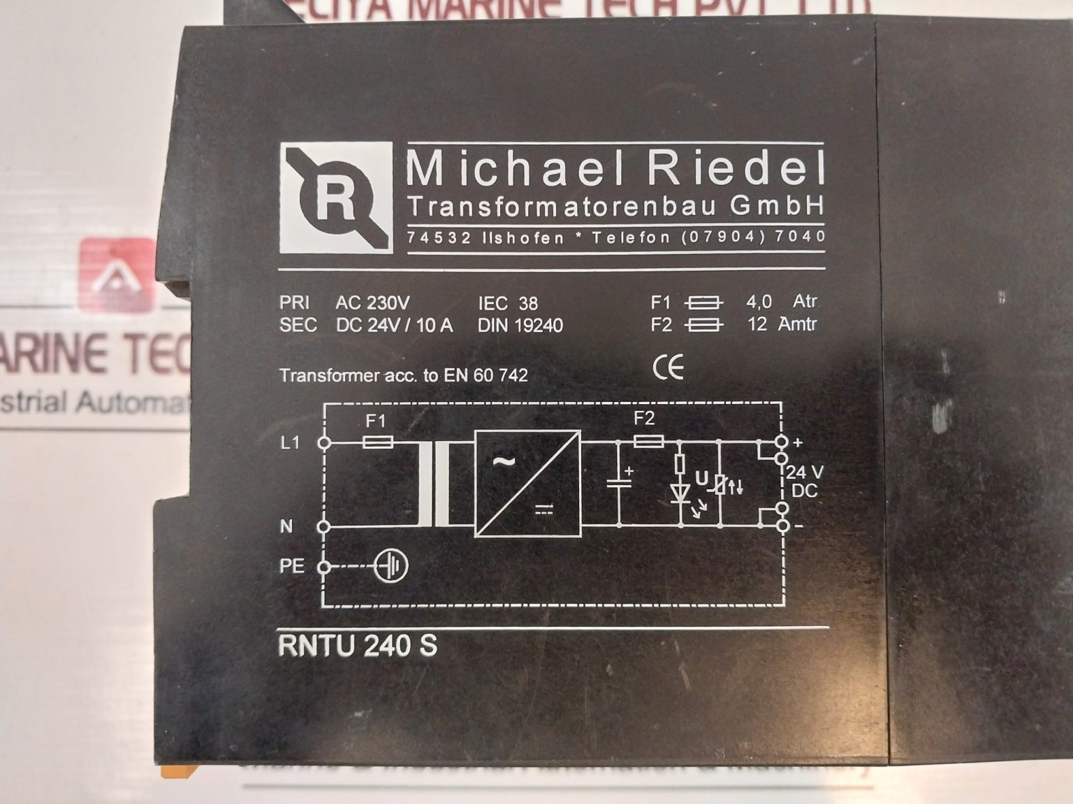 Michael Riedel Rntu 240 S Power Supply - Aeliya Marine
