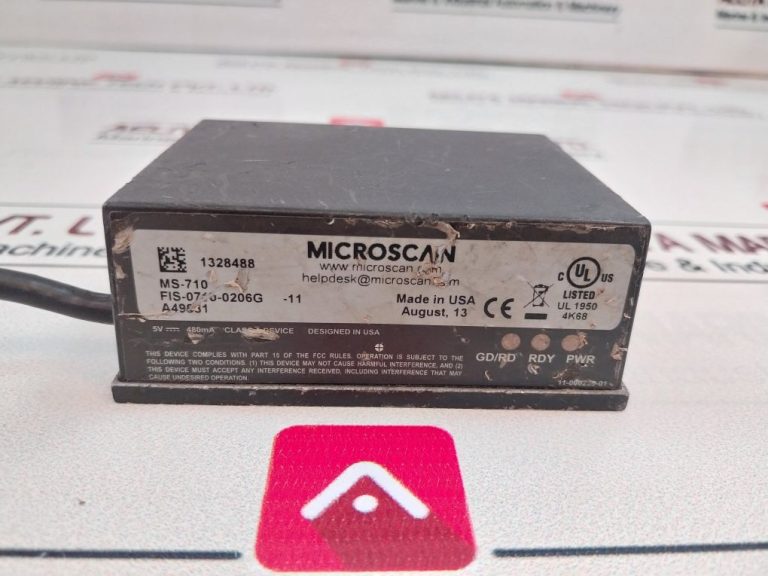 Microscan Ms-710 Bar Code Scanner - Aeliya Marine