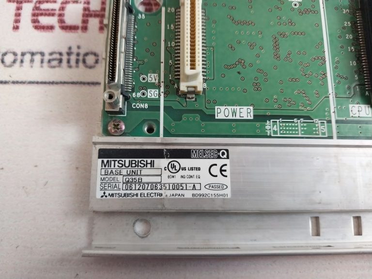 Mitsubishi Electric Melsec-q Q35b Base Unit - Aeliya Marine