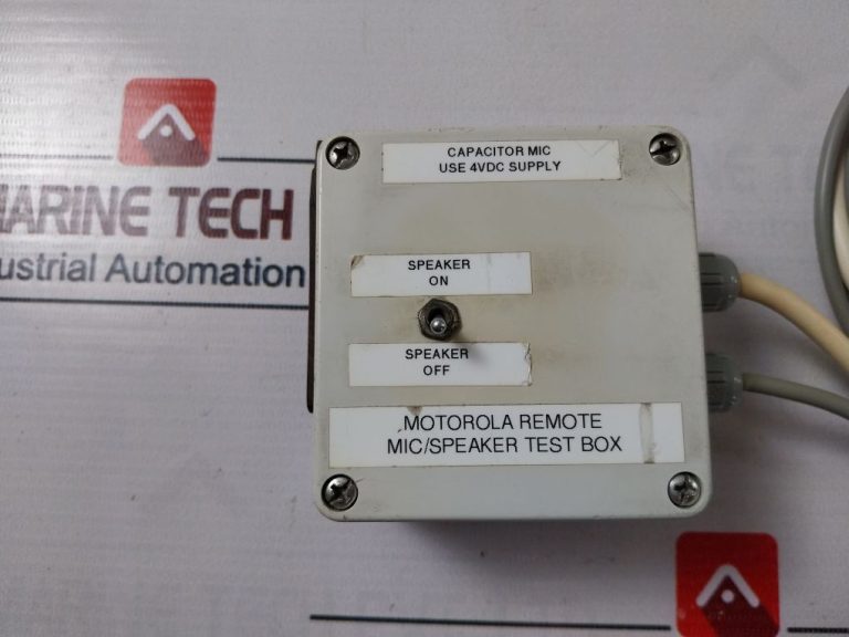 Motorola Remote Mic/speaker Test Box - Aeliya Marine
