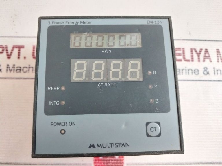 Multispan Em-13n 3 Phase Energy Meter - Aeliya Marine
