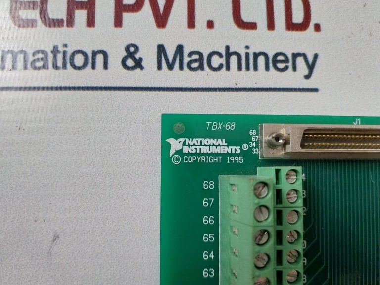 National Instruments Tbx-68 Termination Block - Aeliya Marine
