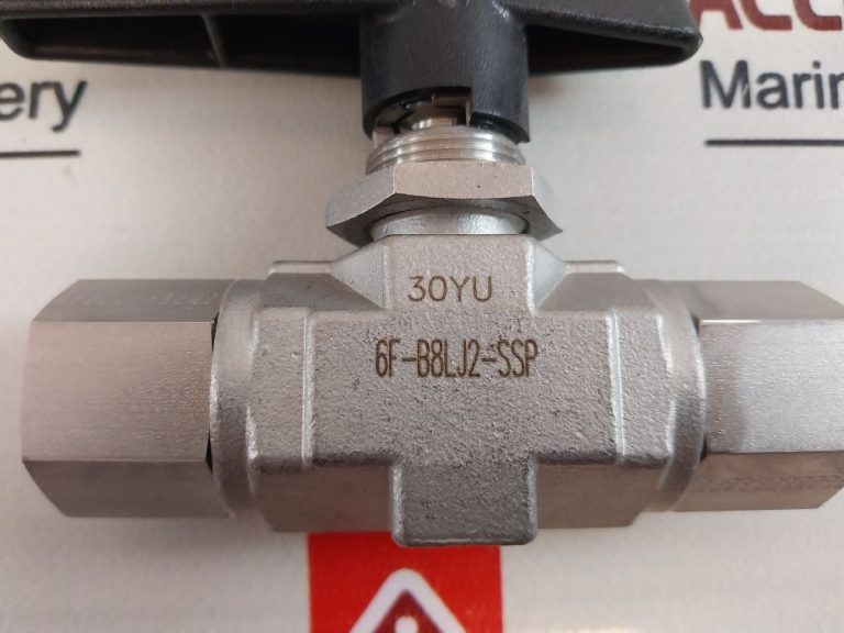 Parker 6f-b8lj2-ssp Ball Valve 1500 Psi - Aeliya Marine