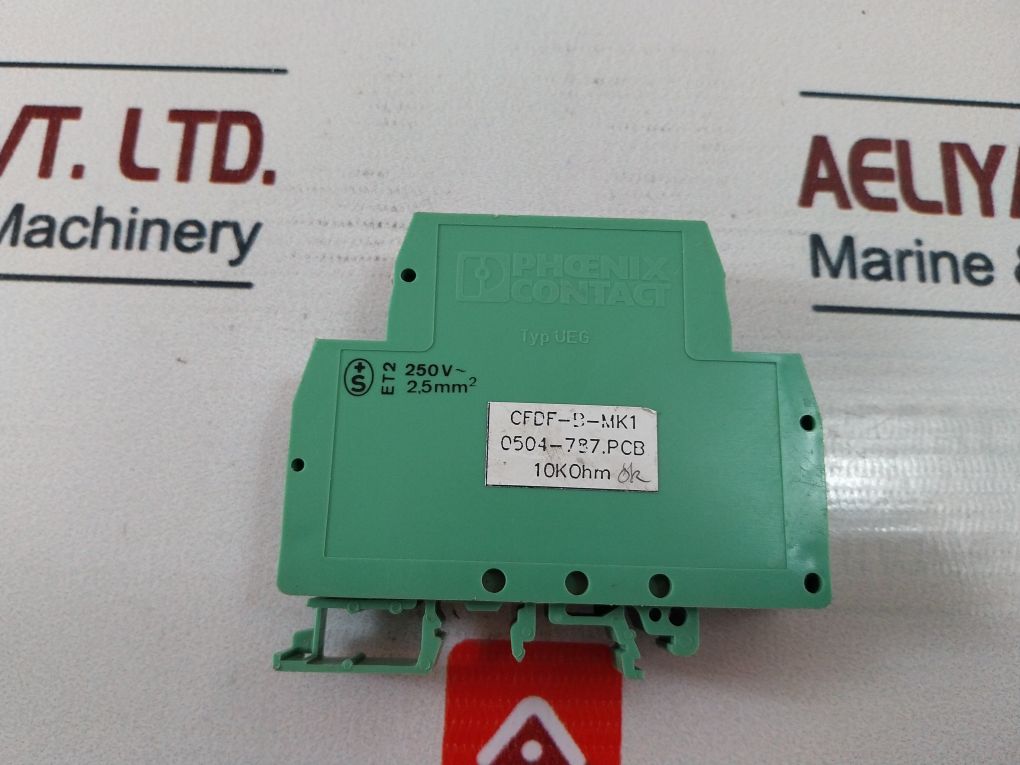 Phoenix Contact Cfdf-b-mk1 Housing Block Relay 250v - Aeliya Marine