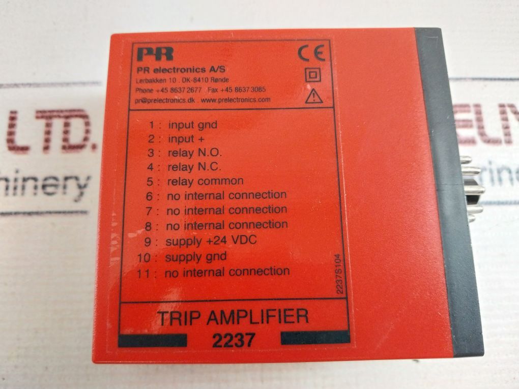Pr Electronics 2237b2a Trip Amplifier 4…20ma - Aeliya Marine