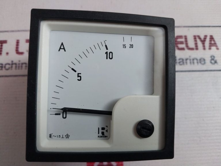Rishabh Eq72 Ammeter 0-10a - Aeliya Marine