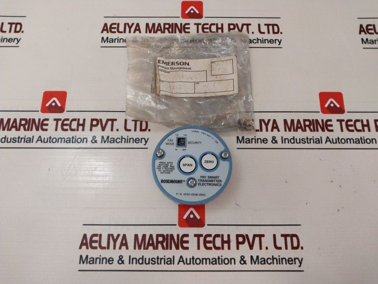 Rosemount Emerson Process 01151-0948-0002 1151 Smart Transmitter ...