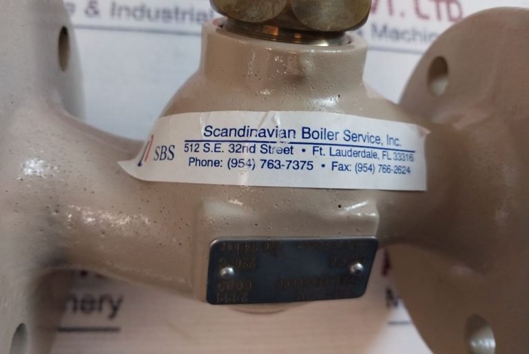 Samson 2111 Steam Regulating Valve - Aeliya Marine