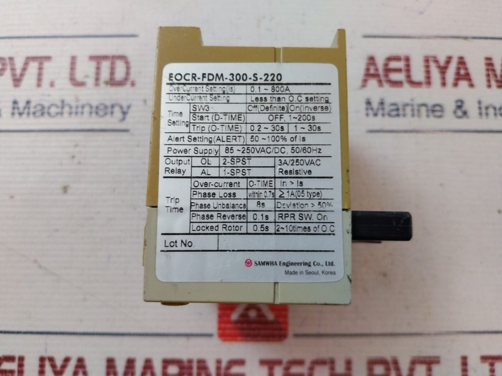 Samwha Eocr-fdm-300-s-220 Converter - Aeliya Marine
