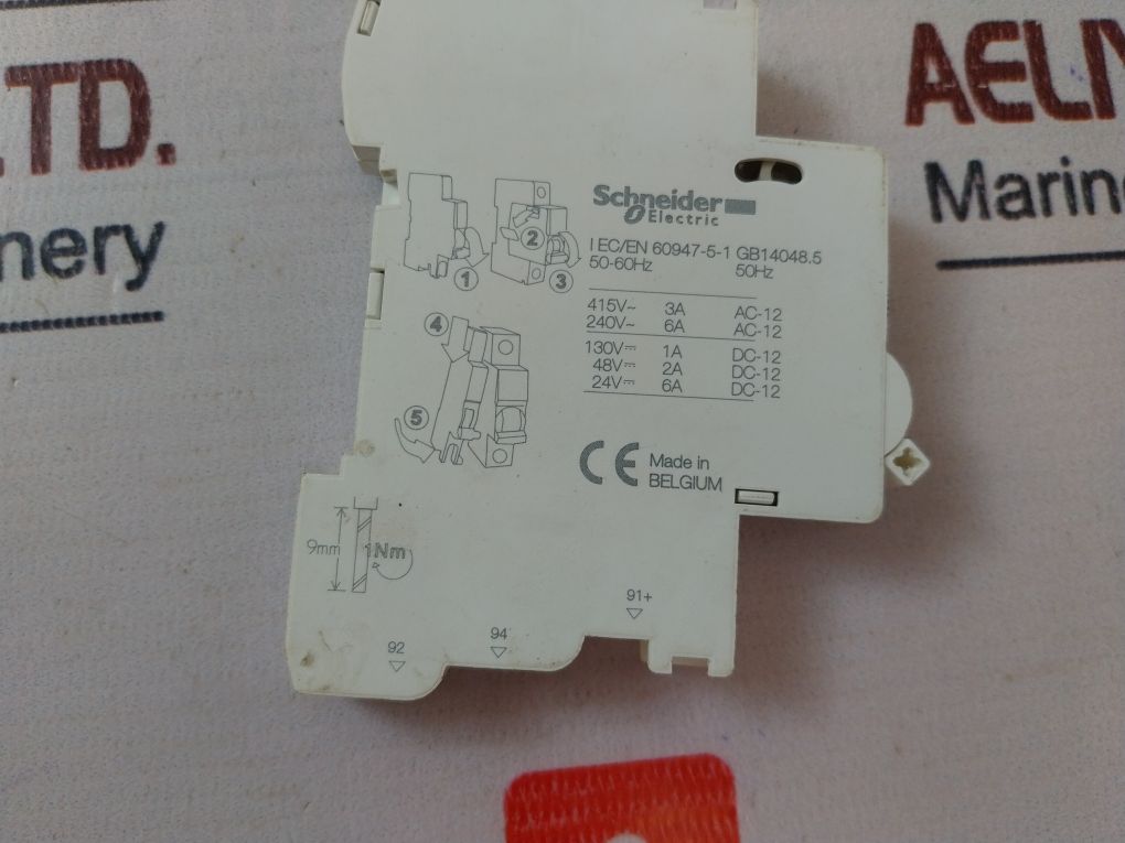 Schneider Electric A9n26927 Auxiliary Contact - Aeliya Marine