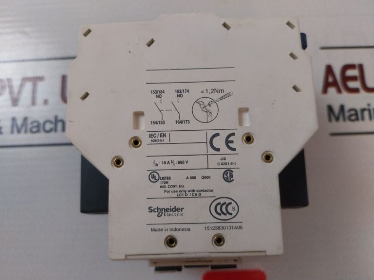 Schneider Telemecanique Lc1d18 Contactor 48v 50/60hz - Aeliya Marine