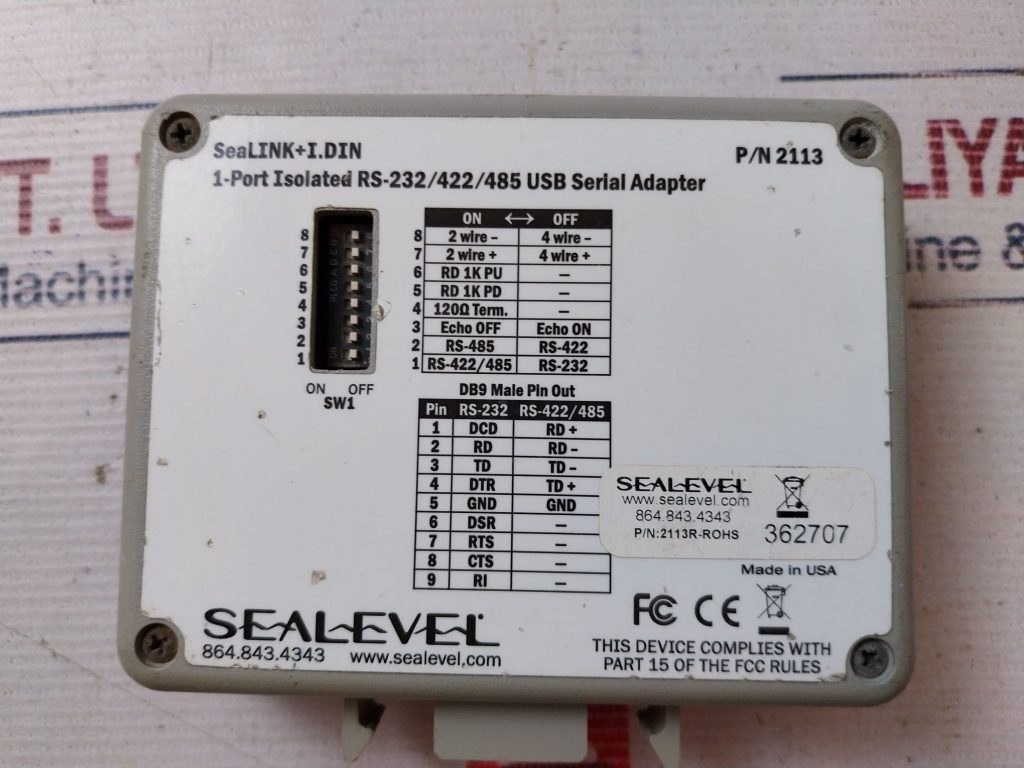 Sealevel 2113 Sealink Usb Serial Adapter - Aeliya Marine