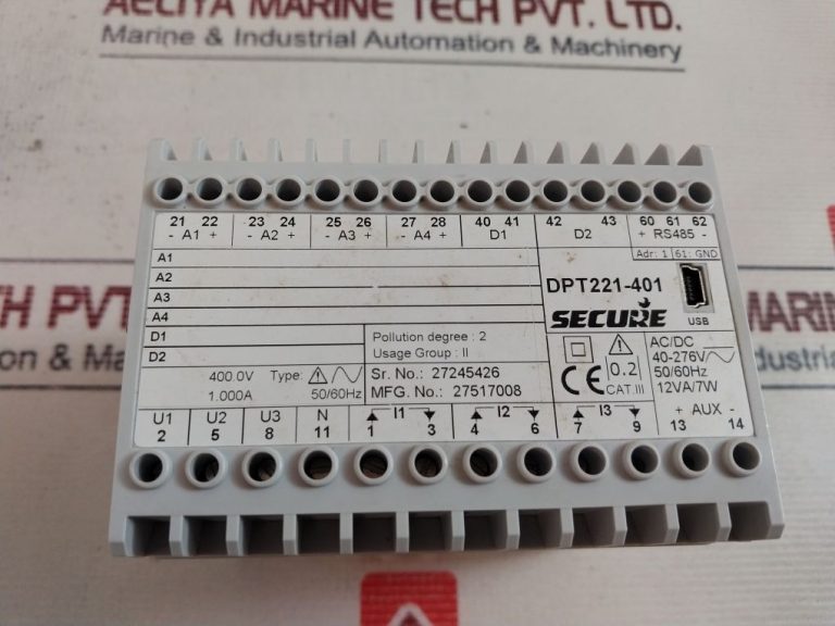 Secure Dpt221-401 Programmable Transducer - Aeliya Marine