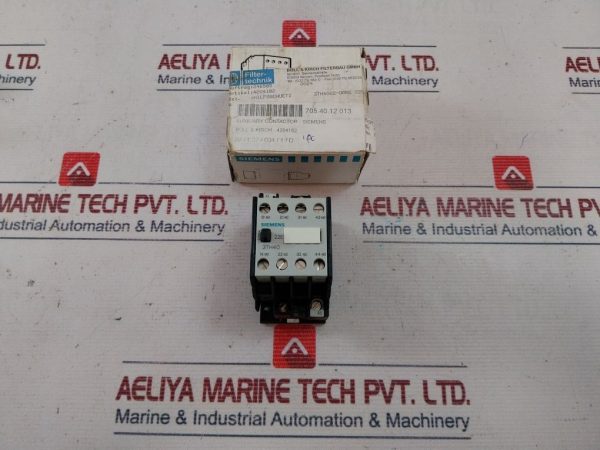 Siemens 3th4022-0an2 Control Relay 220v 50/60hz - Aeliya Marine