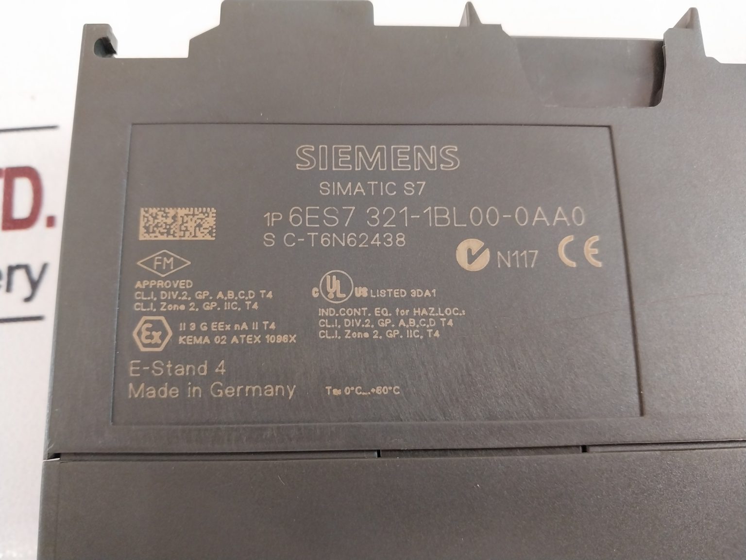 Siemens Simatic S7 Sm321 Digital Input Module - Aeliya Marine