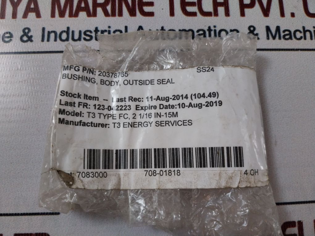 T3 Energy 20378765 Bushing Body Outside Seal - Aeliya Marine