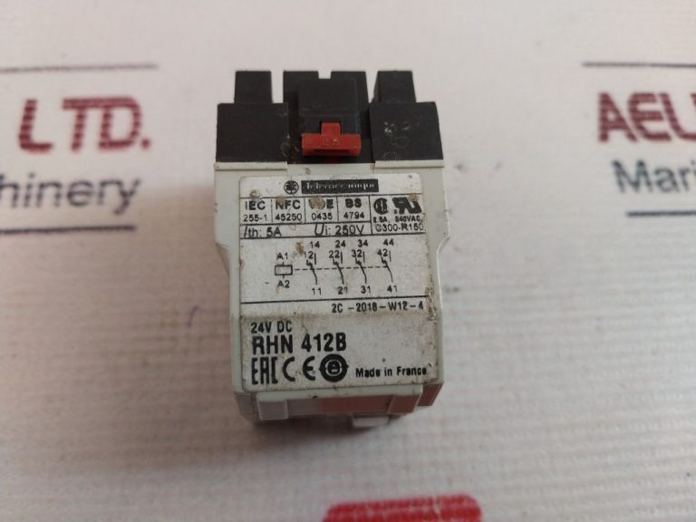 Telemecanique Rhn 412b Power Relay 24v Dc - Aeliya Marine