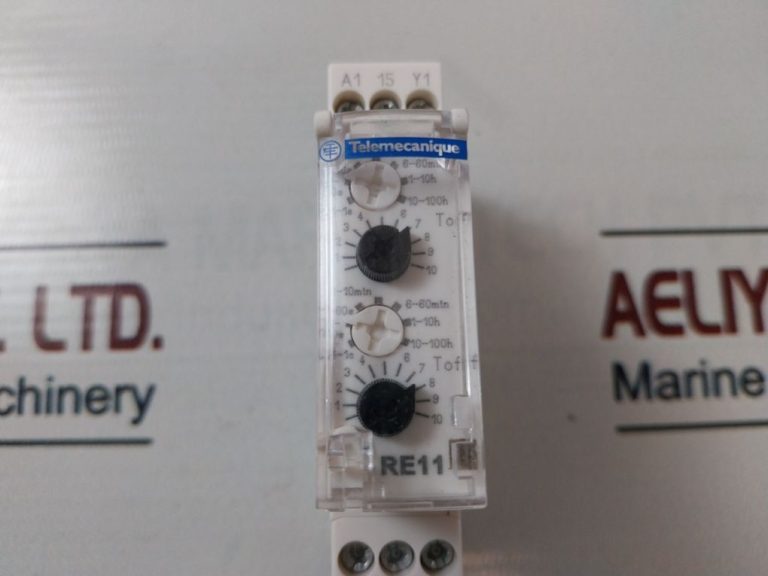 Telemecanique Schneider Re11 Rl Mu Timer Relay - Aeliya Marine