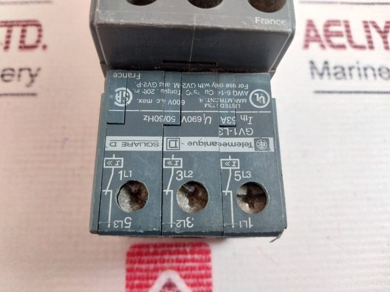 Telemecanique Square D Gv2-g05 Terminal Block 690v - Aeliya Marine