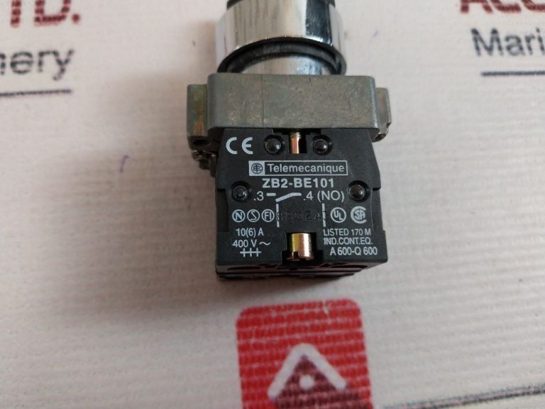 Telemecanique Zb2-be101 Switch With Contact Block - Aeliya Marine