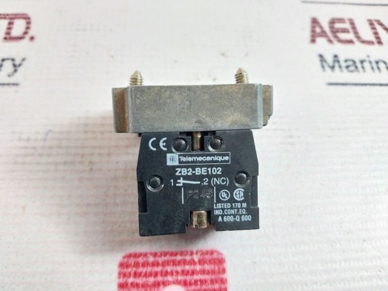 Telemecanique Zb2-be102 Switch Contact Block - Aeliya Marine